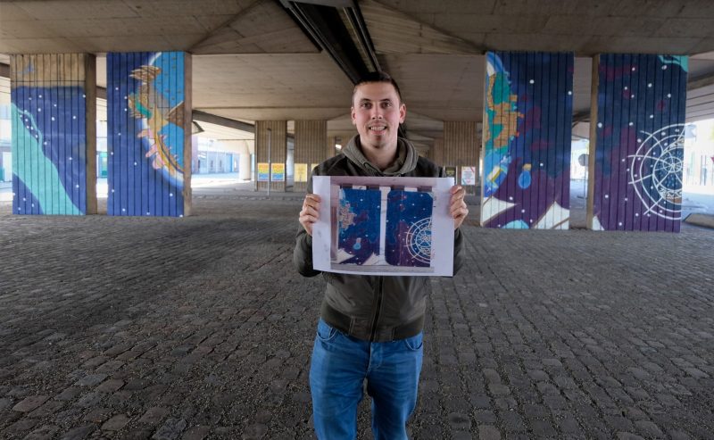 Galerie Atelier Herenplaats » Murals by Coen Ringeling and Paulus de Groot